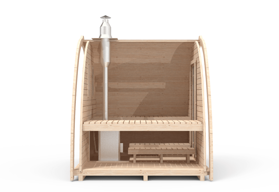 Sauna Pod - 240cm x 300cm - Urbanwild